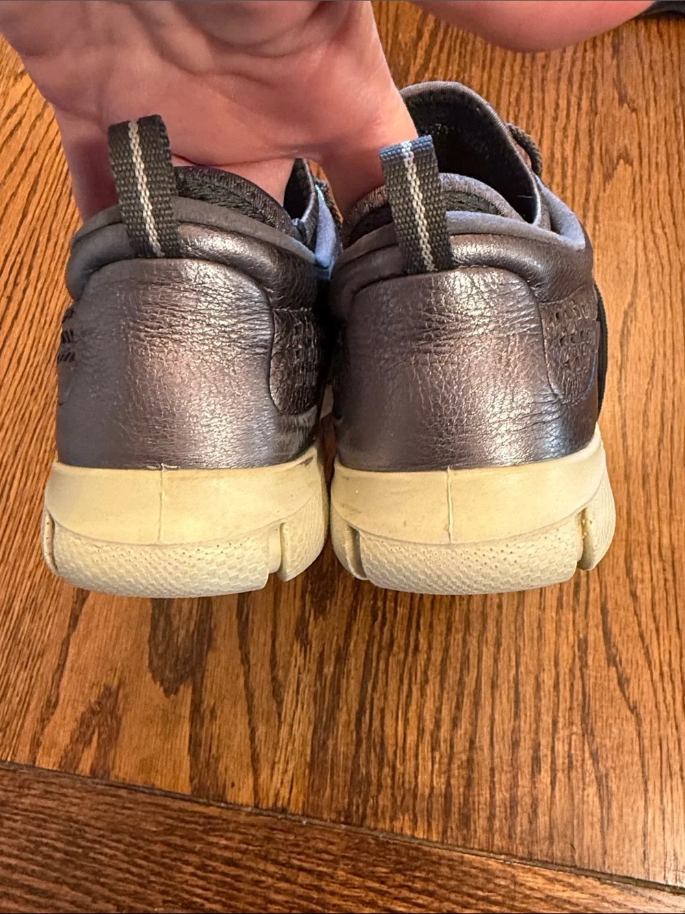 Ecco | Shoes | Ecco Danish Design Perforated Leather Comfort Sneakers ...